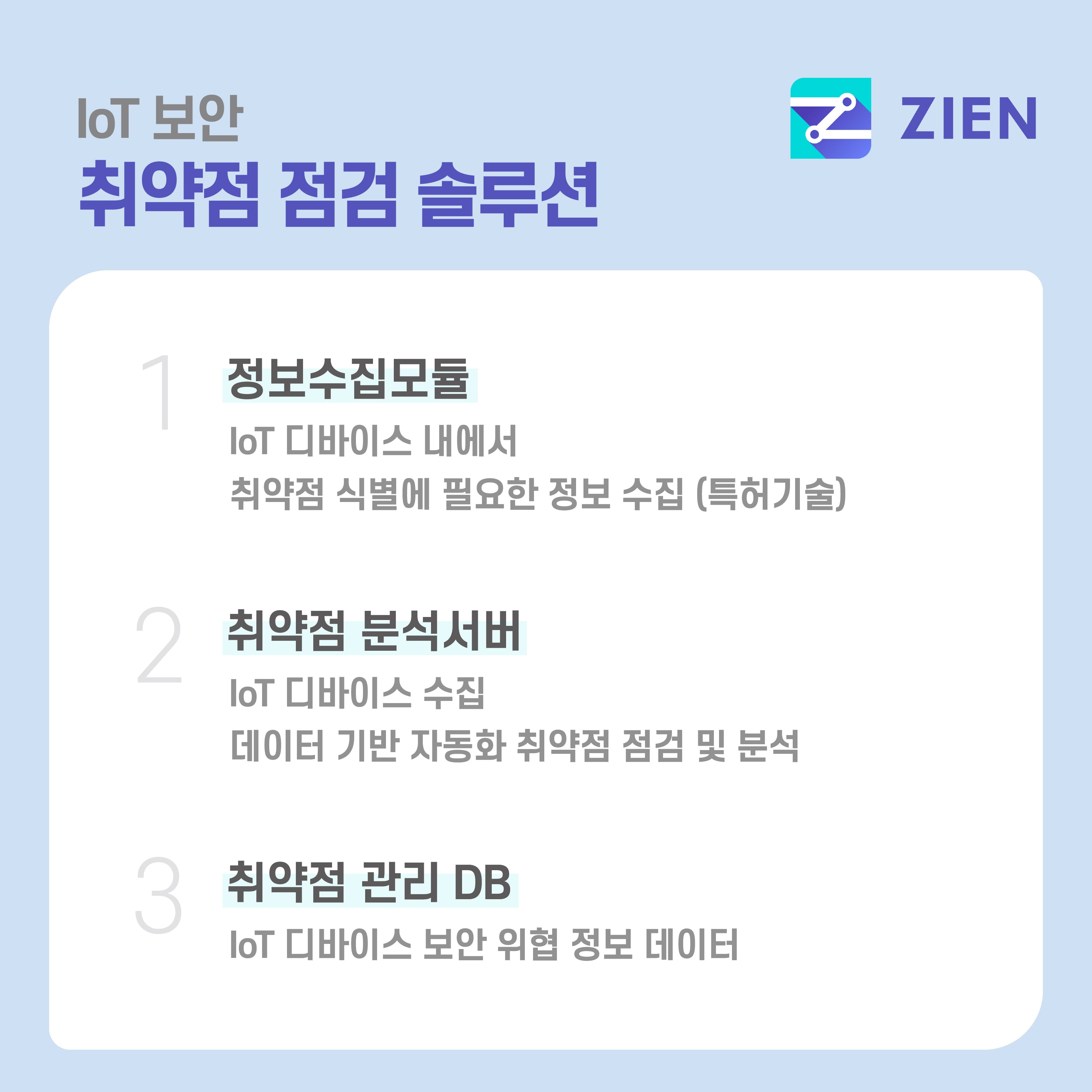 주식회사 지엔iot 보안 취약점 점검 솔루션 서비스제품 정보 넥스트유니콘